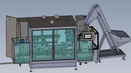 STOPPIL INDUSTRIE - Machines - Monobloc automatique linéaire